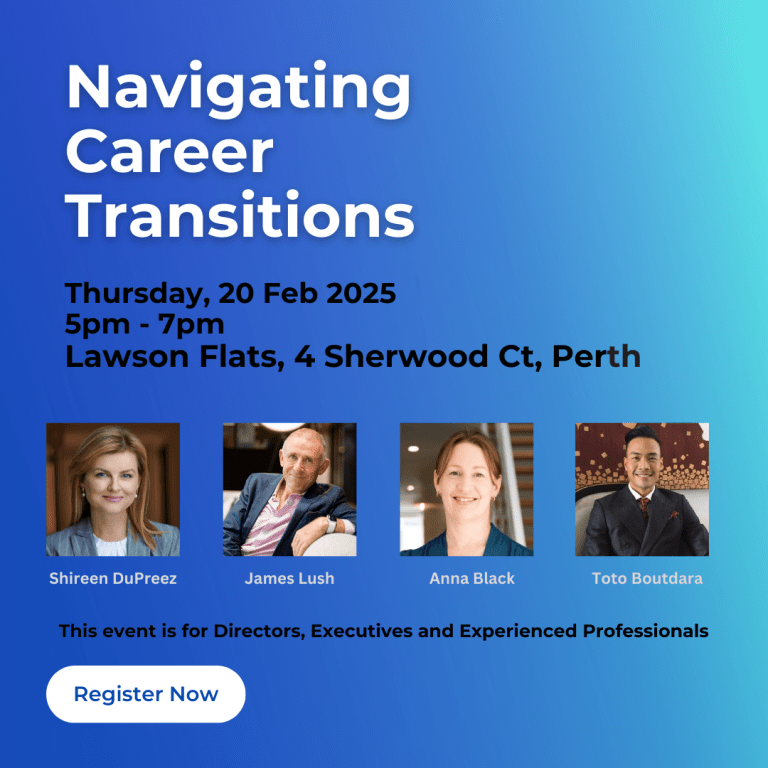 Navigating Career Transitions – Event – 20 Feb 2025 – Elite Human Capital